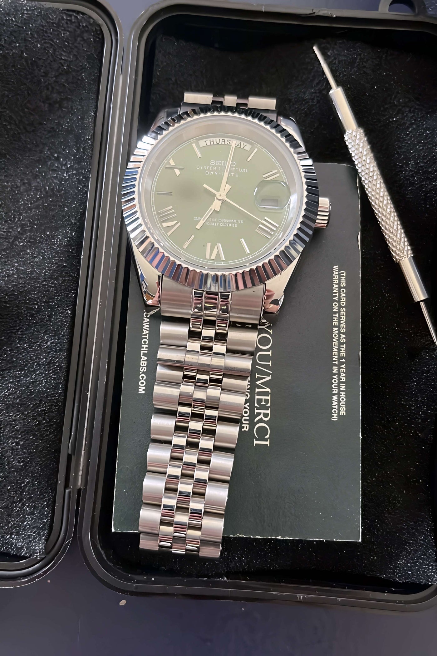 Custom Seiko Mods & Men's automatic watches | Circa Watch Labs
